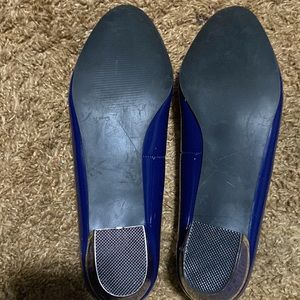 Classique | Shoes | Classique Shiny Patent Leather Low Heel Slip On ...